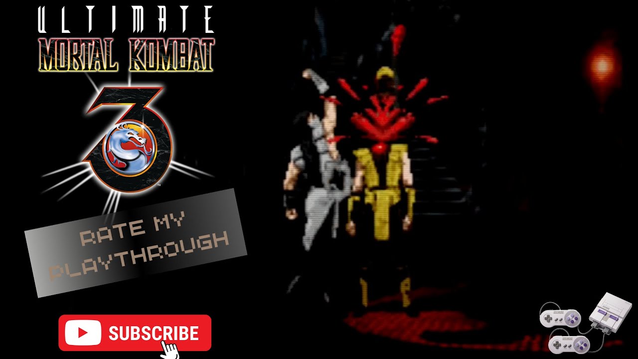 RMP: Ep.24 Ultimate Mortal Kombat 3 (SNES Mini) You Said This Was Indo ...