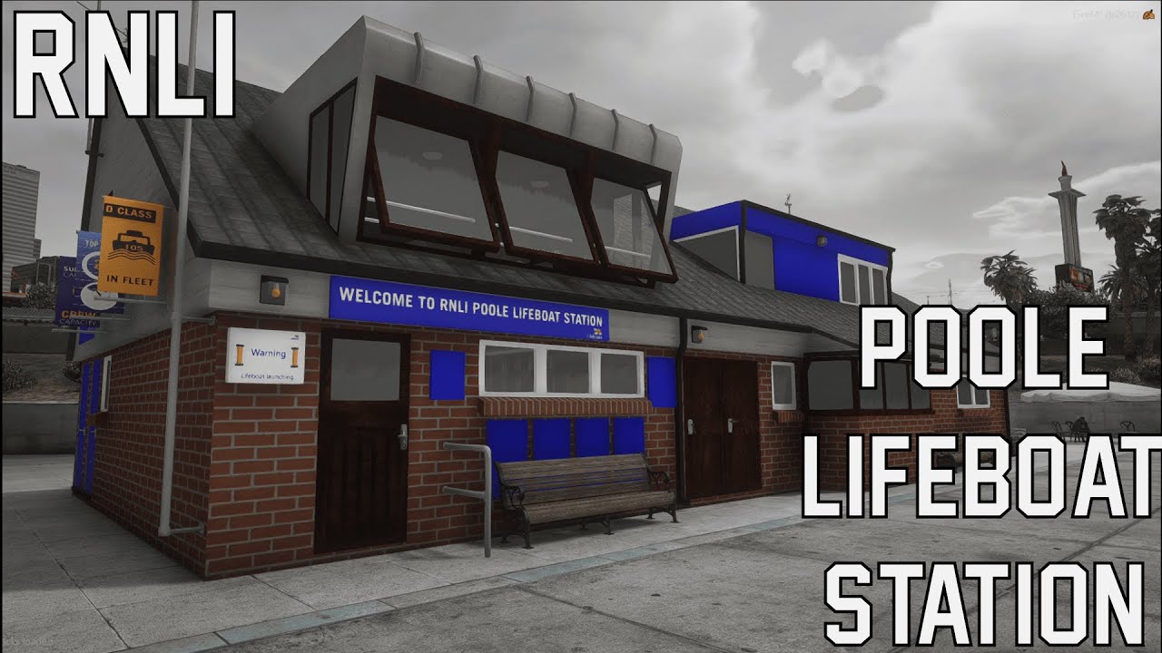 RNLI Poole Lifeboat Station [GTAV/FIVEM] - YouTube