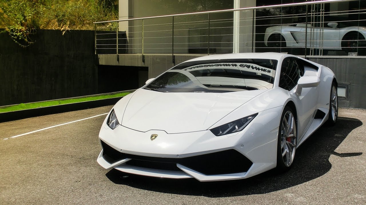 First Lamborghini Huracan in Cannes ! - YouTube
