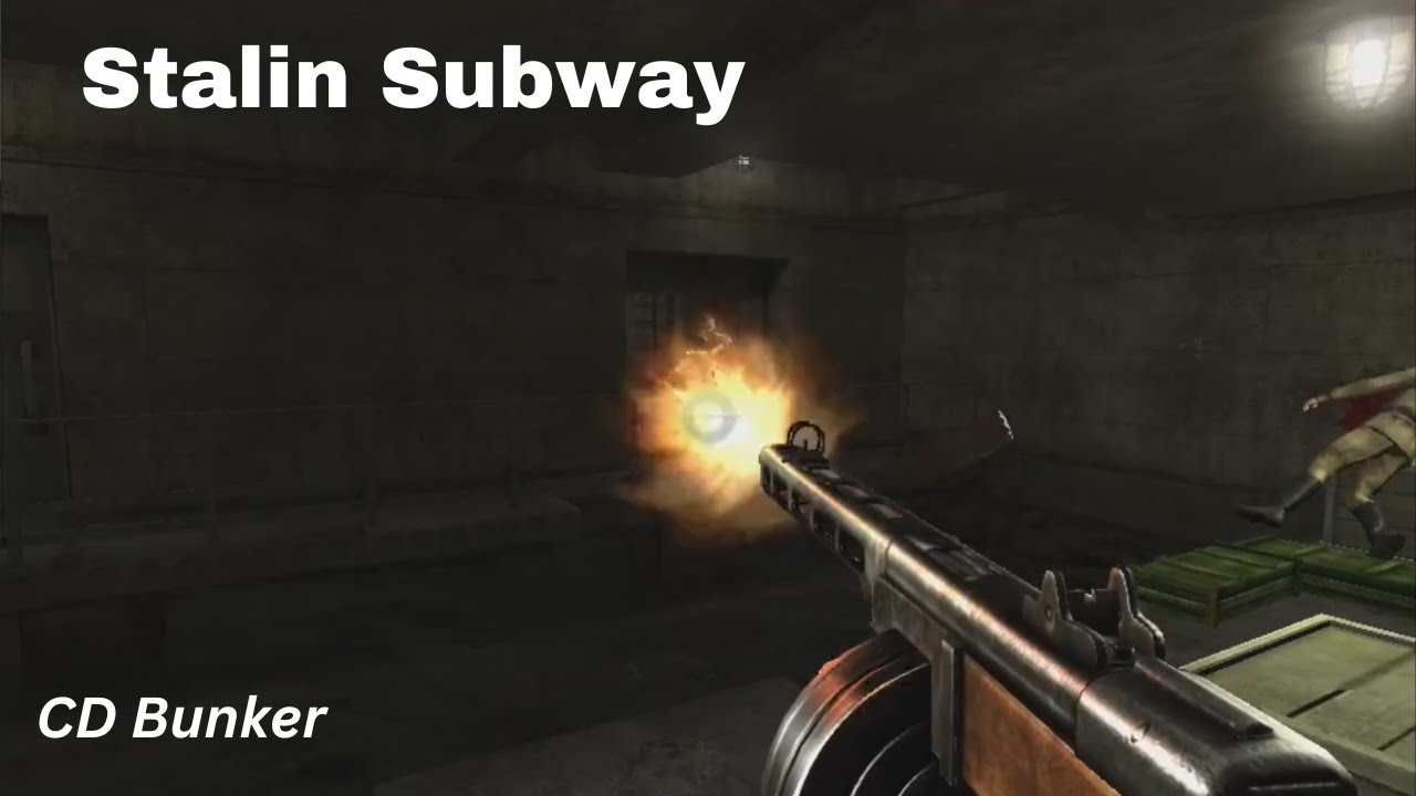 The Stalin Subway (Metro 2) - Mission 23 - CD Bunker - YouTube