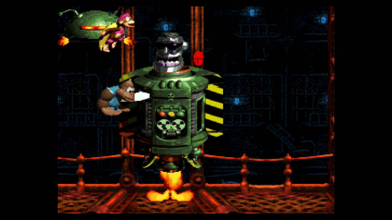 Donkey Kong Country 3: Dixie Kong's Double Trouble! Boss 4 - KAOS - YouTube