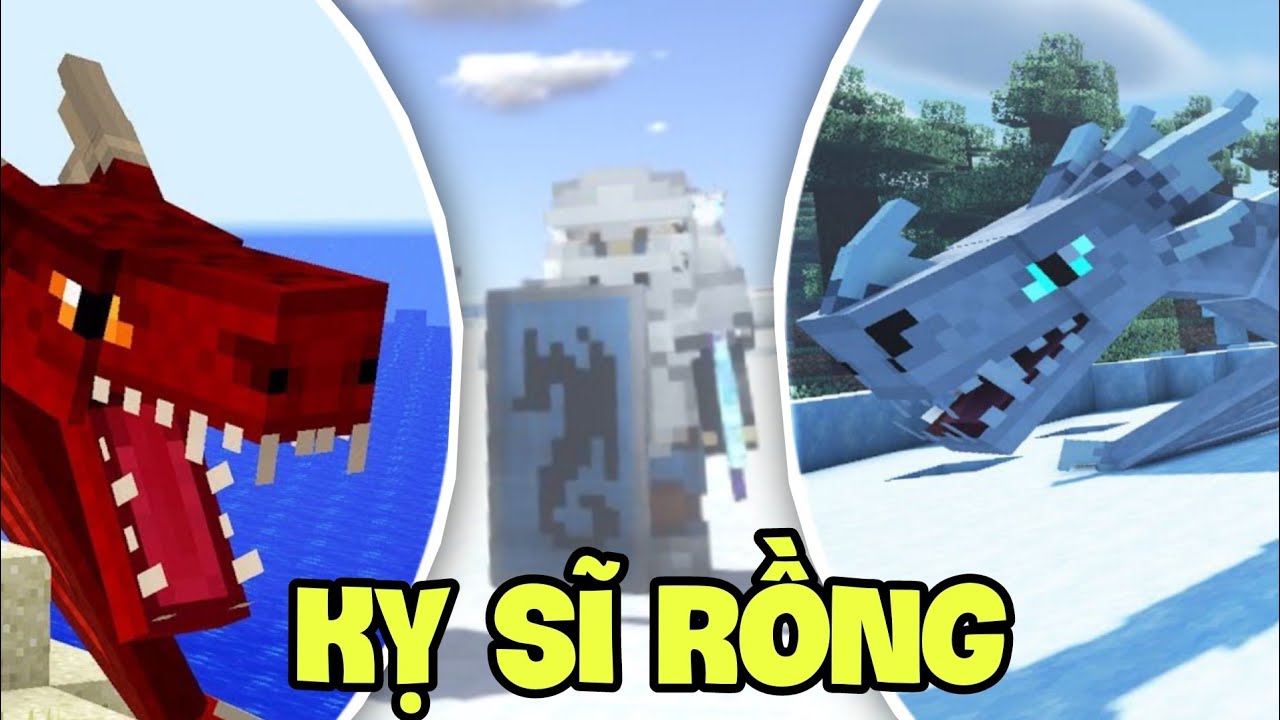 🔥MINECRAFT PE ADDON/MOD KỴ SĨ RỒNG SIÊU HAY 1.18| TỔ RỒNG, GIÁP, VŨ KHÍ ...