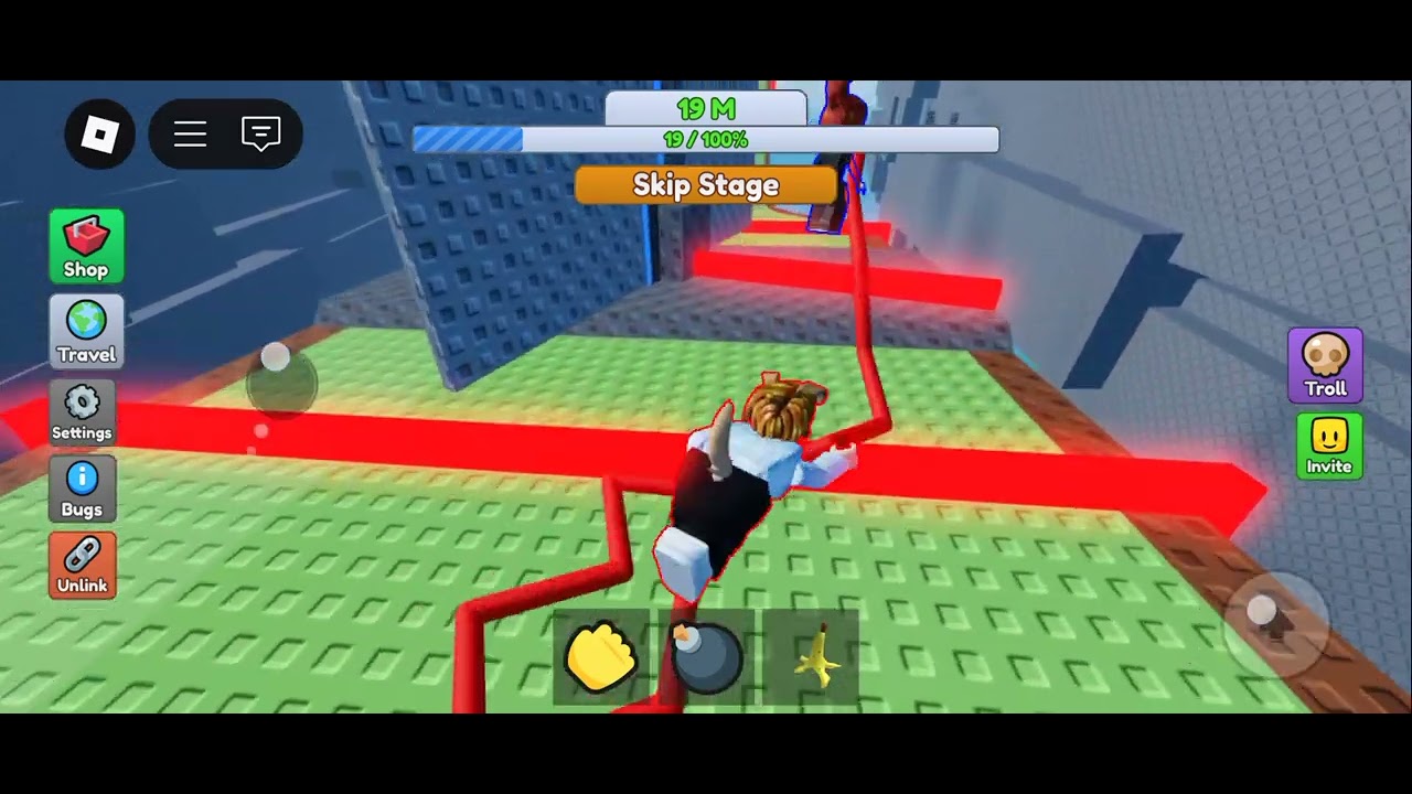 Playing 2 player dog obby - YouTube