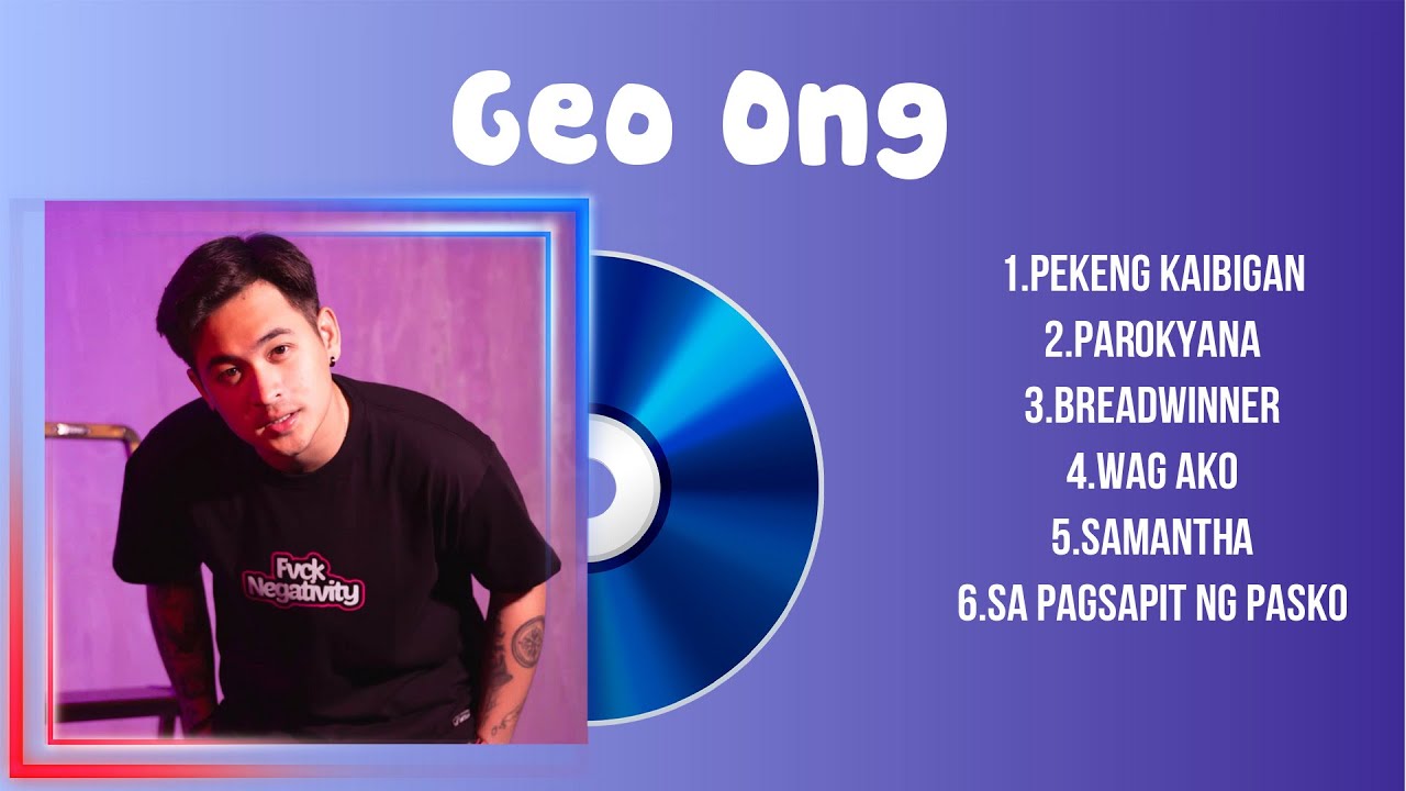 Geo Ong Greatest Hits Full Album ~ Top 10 OPM Biggest OPM Songs Of All ...