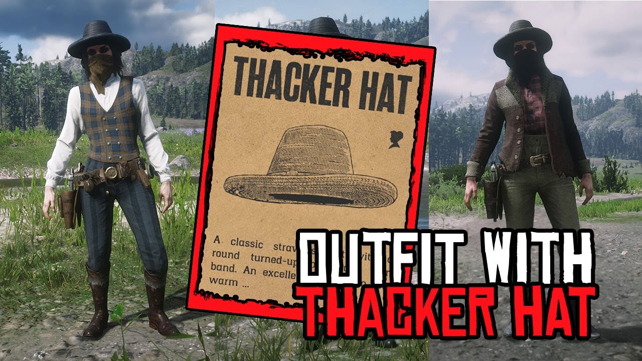Outfits with Thacker Hat Red Dead Online | RDO - YouTube