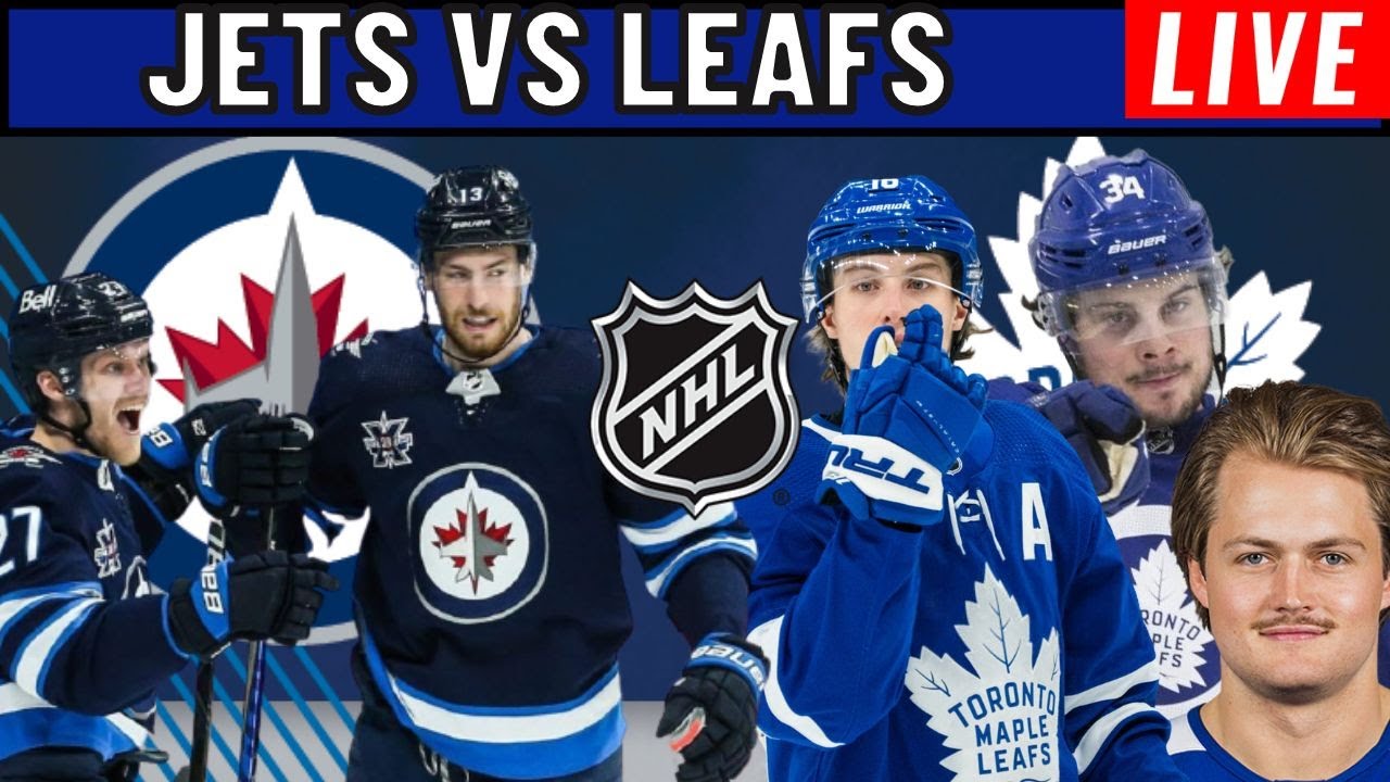 Winnipeg Jets vs Toronto Maple Leafs LIVE | NHL STREAM Leafs vs Jets ...