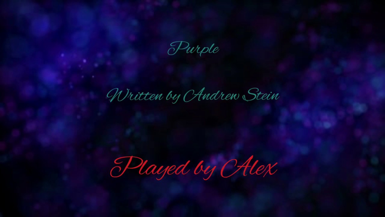 PURPLE - ANDREW STEIN GUITAR COVER - YouTube