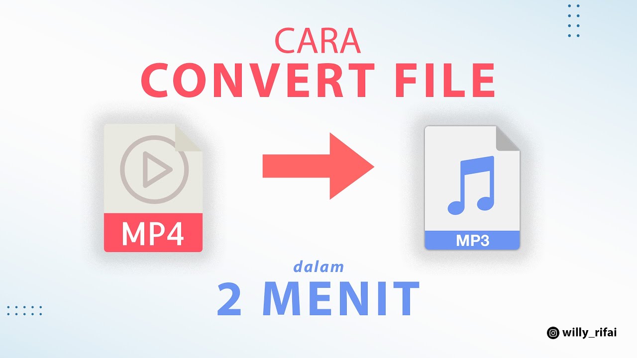 Cara Mudah Convert file MP4 ke MP3 dengan Aplikasi AIMP - YouTube