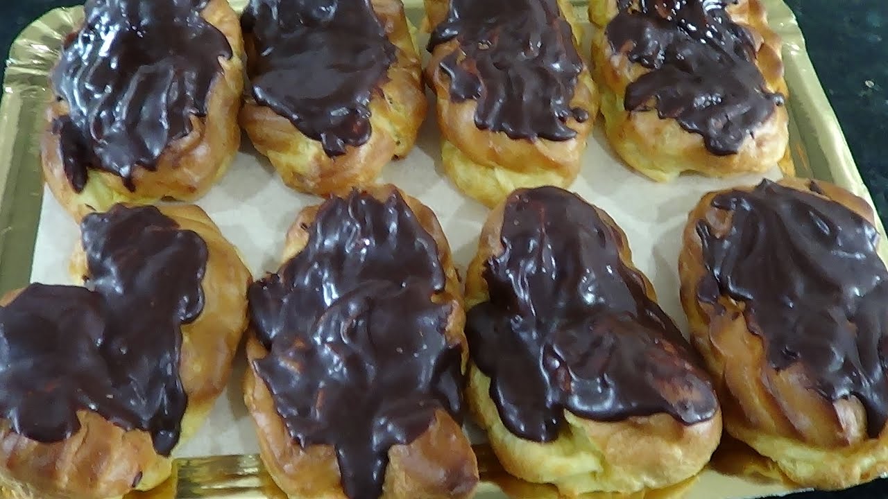 PETISU RELLENO DE CREMA PASTELERA - YouTube