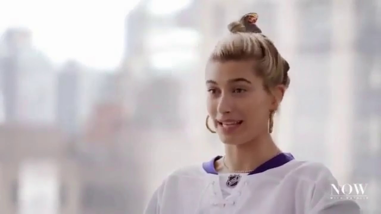 Hailey Bieber - Now With Natalie Show | Part 1 - YouTube