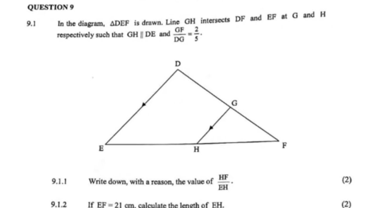 Grade 12 Maths May/June 2025 paper 2 Question 9 [NSC/SC ...