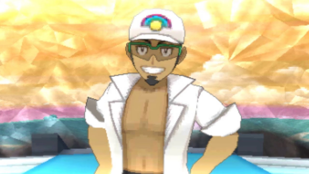 Pokémon Ultra Moon - Champion Battle + Credits [End] - YouTube