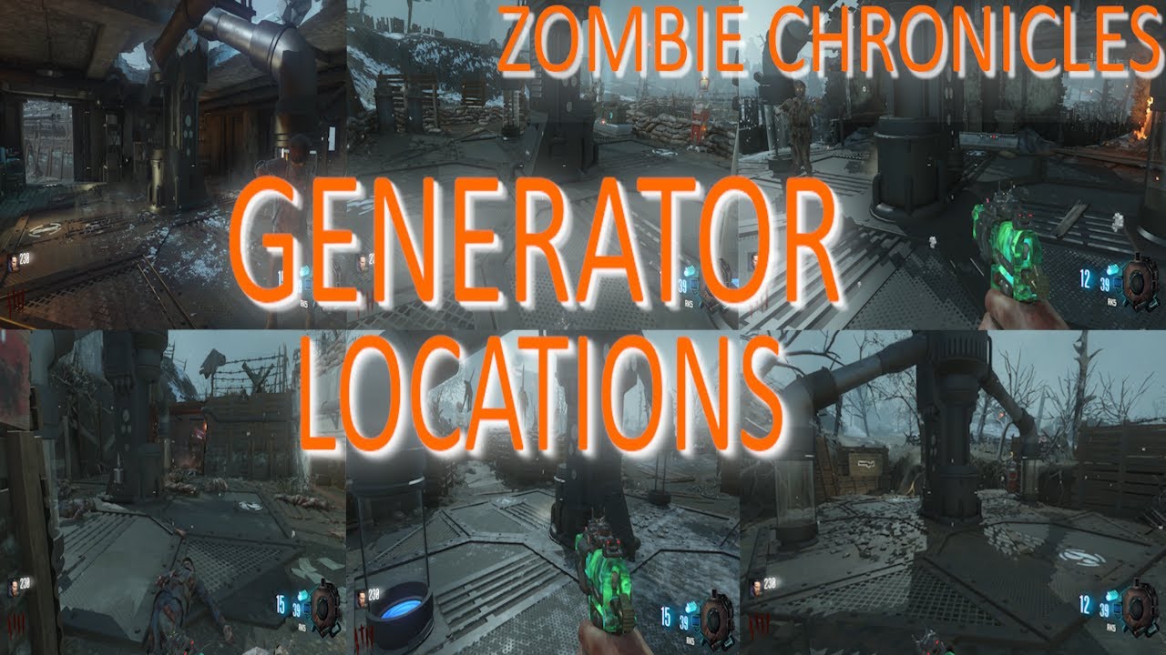 Origins - Generator Stations Locations (Black Ops 3: Zombie Chronicles ...