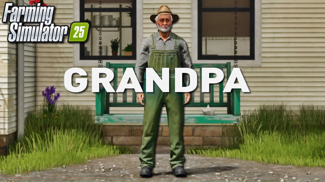FS25 NPC Info - Meet Grandpa Walter! | Farming Simulator 25 - YouTube