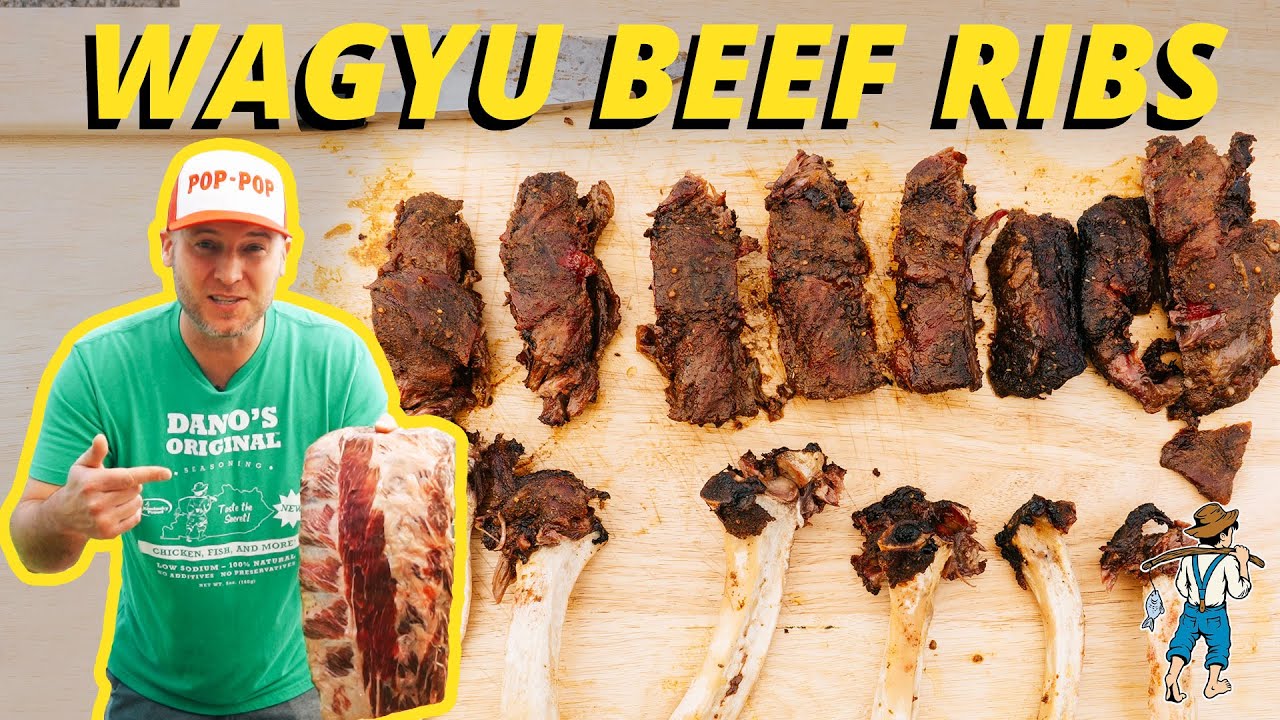 Smoked Wagyu Beef Ribs | Dan-O's Seasoning Recipes - YouTube