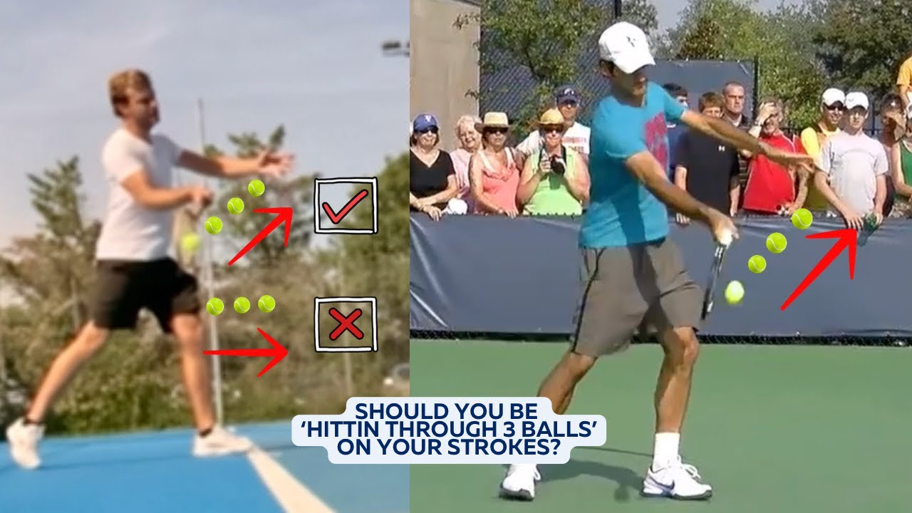 Roger Federer’s follow through key point that changes everything. Hit ...