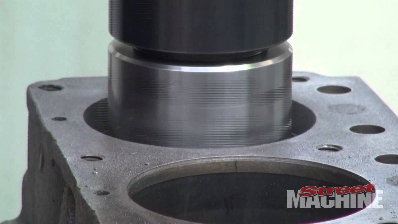 Powerhouse Engines HEMI Six Build Part-1 - Sleeving a Bore - YouTube