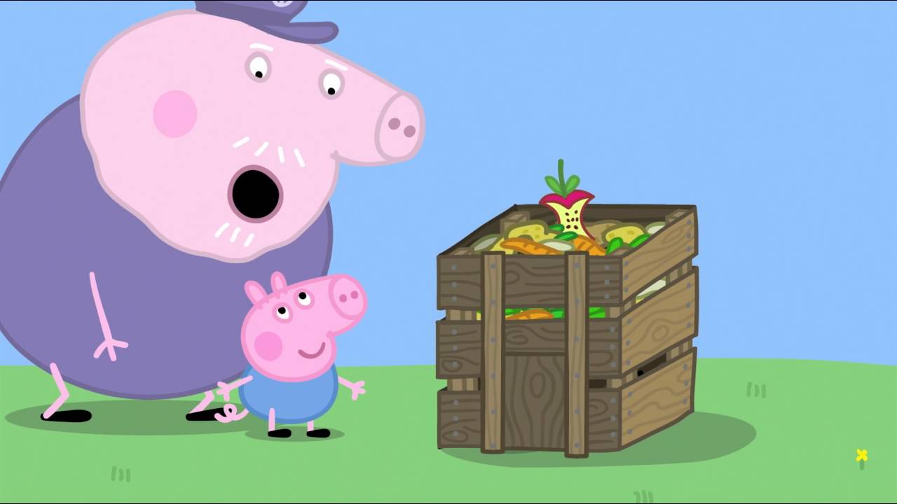 Peppa Pig 粉紅豬小妹 S404【Grandpa s Compost Heap Richard】 - YouTube