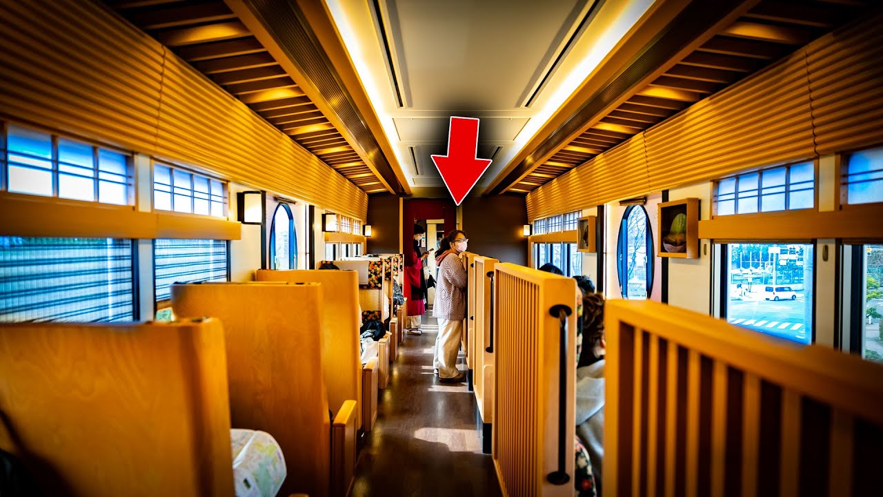 Japanese GARDEN on a TRAIN?!😮🚝 | Kyo-Train Garaku - YouTube