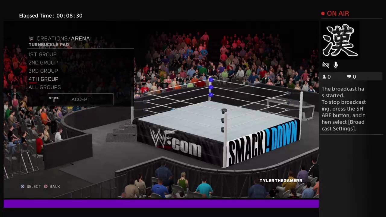 WWE 2K17 SMACKDOWN 1999 ARENA CREATION - YouTube