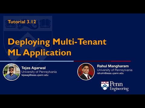 TinyML Tutorial 3.12 - Deploying Multi Tenant ML Application - YouTube