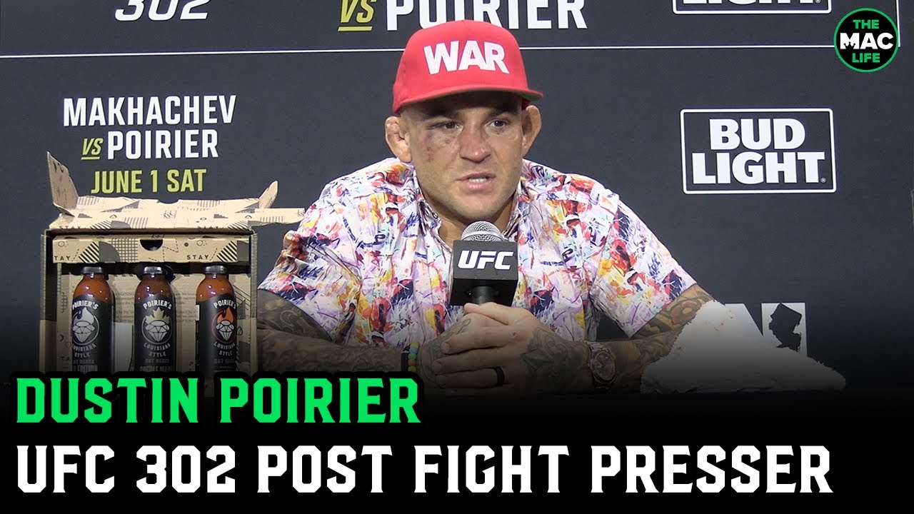 Dustin Poirier on Islam Makhachev loss: 'I think this might be it for ...