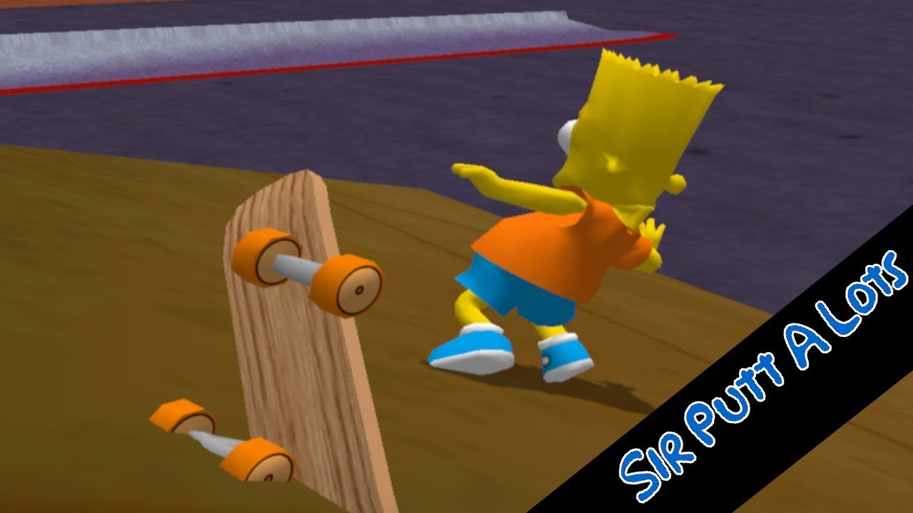The Simpsons Skateboarding - Skatefest 100% Part 5 - YouTube