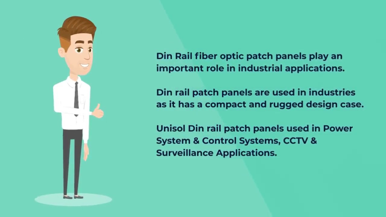 Din Rail Fiber Patch Panel | Din Rail Enclosure | Din Rail Liu | Unisol ...