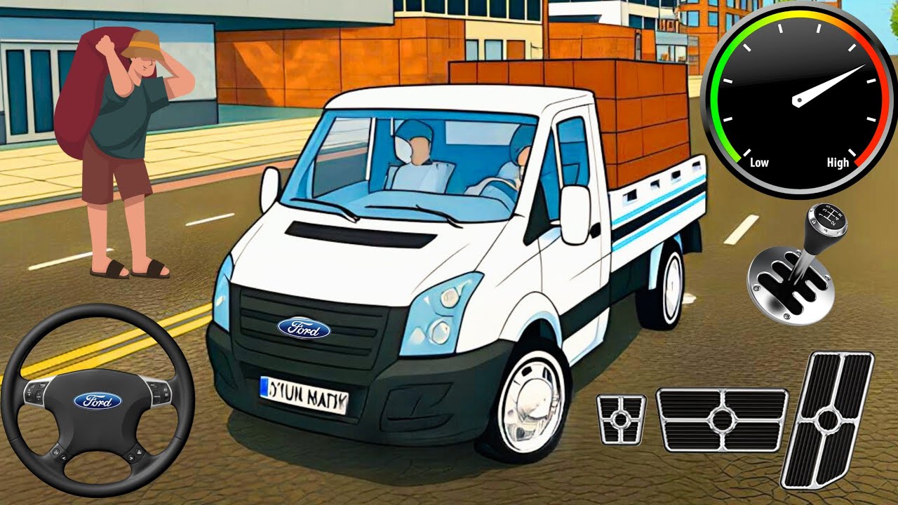 Ford Transit Driving Simulator 🚛 Mobil Araba Oyun - MY CAR - Android ...