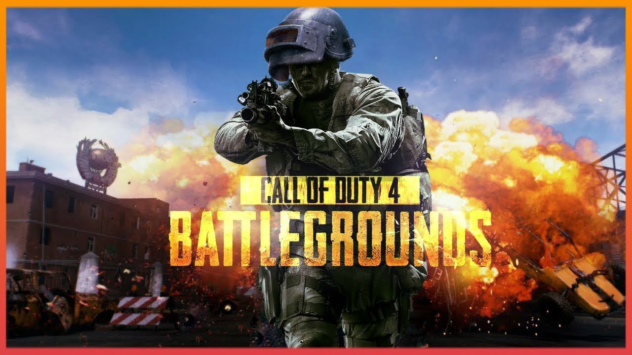 COD4 Gameplay with PUBG TPP Style - YouTube