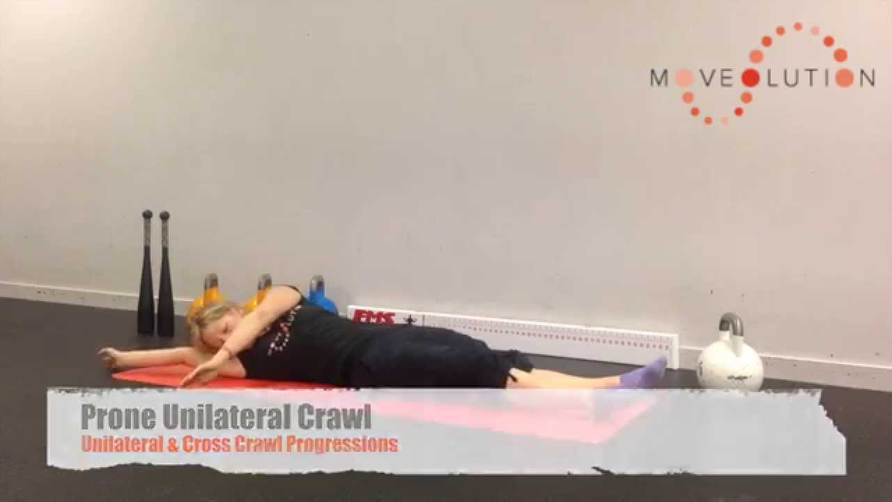 Unilateral Crawl & Cross Crawl Progressions - YouTube