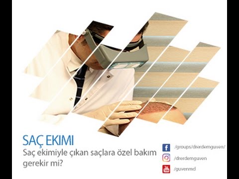 Saç ekimiyle çıkan saçlara özel bakım gerekir mi?