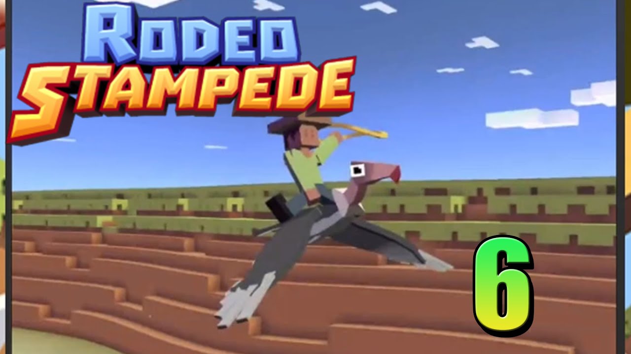 Rodeo Stampede| Riding Vultures for fun Gameplay/commentary [6] - YouTube