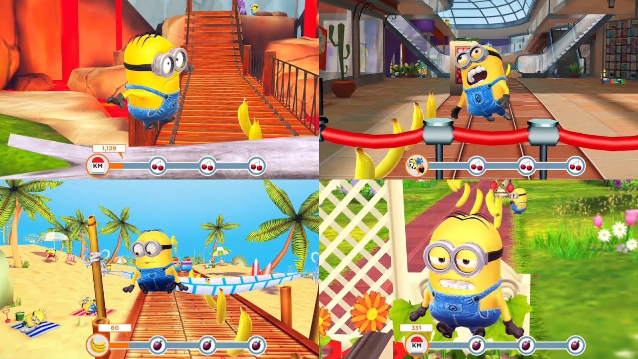 Despicable Me: Minion Rush - Fail Glitches - YouTube