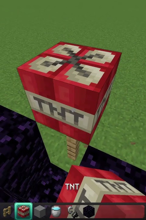 Easiest Tnt Cannon In Minecraft Tutorial Shorts Youtube