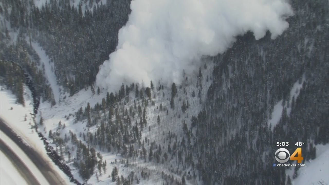 Avalanches In High Country Described As 'Unprecedented' - YouTube