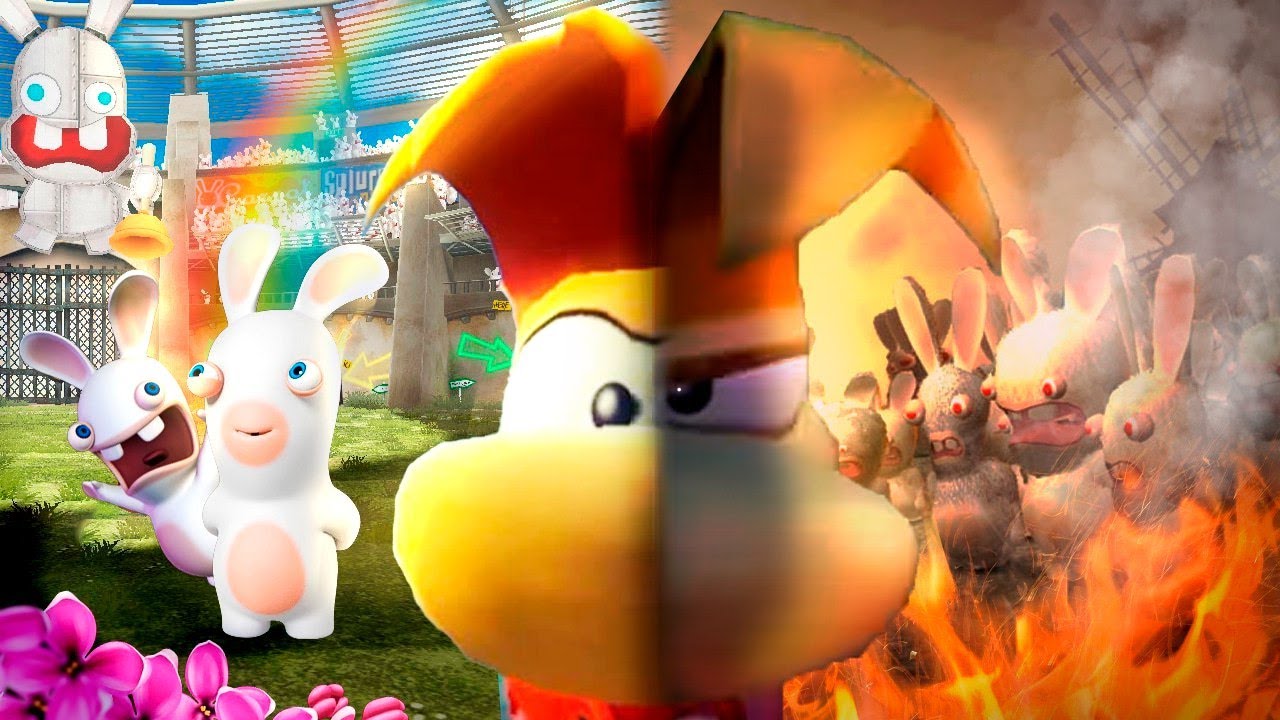 КАК ЮБИСОФТ УБИЛИ РЕЙМАНА | ИСТОРИЯ RAYMAN 4 RAVING RABBIDS - YouTube