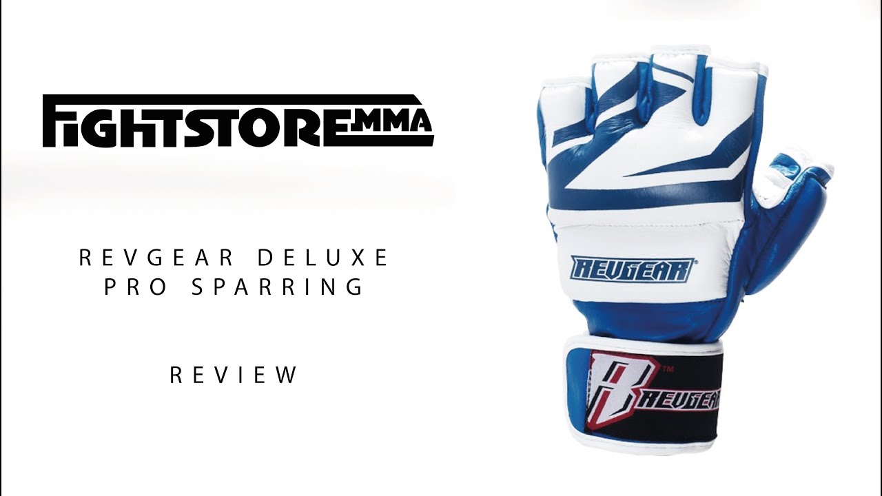 Revgear Deluxe Pro MMA Gloves Review By Cesar Gracie - YouTube