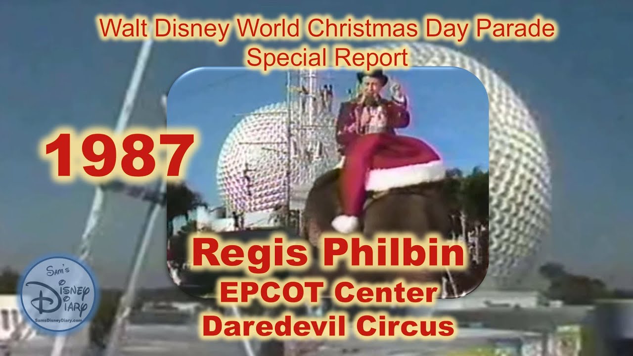 Regis Philbin - EPCOT Center Daredevil Circus Spectacular (1987) - YouTube