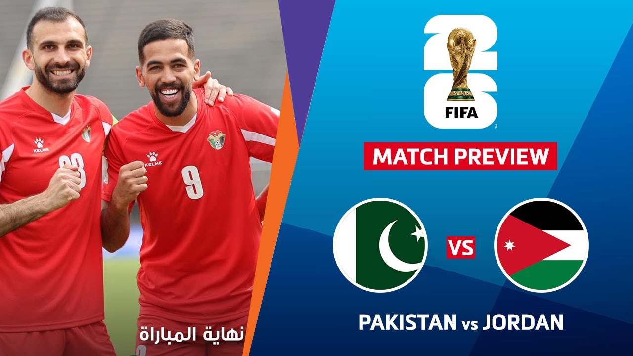 PAKISTAN vs JORDAN FIFA World Cup 2026 AFC qualifying Round 2 Head to ...