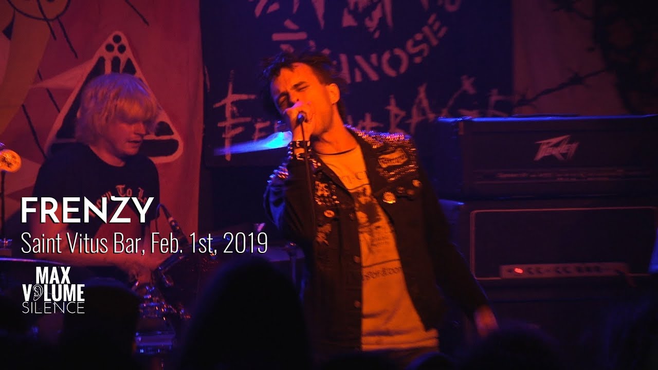 FRENZY live at Saint Vitus Bar, Feb. 1st, 2019 (FULL SET) - YouTube