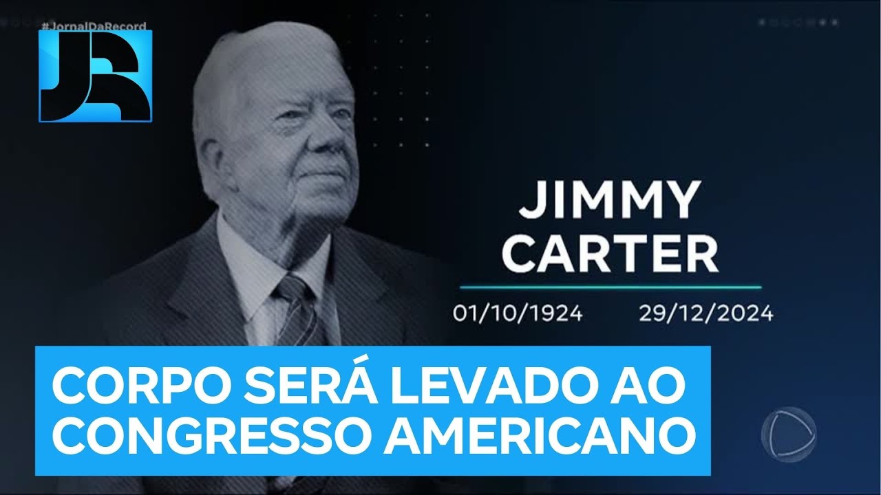 Morte de Jimmy Carter aos 100 anos repercute pelo mundo; funeral será ...