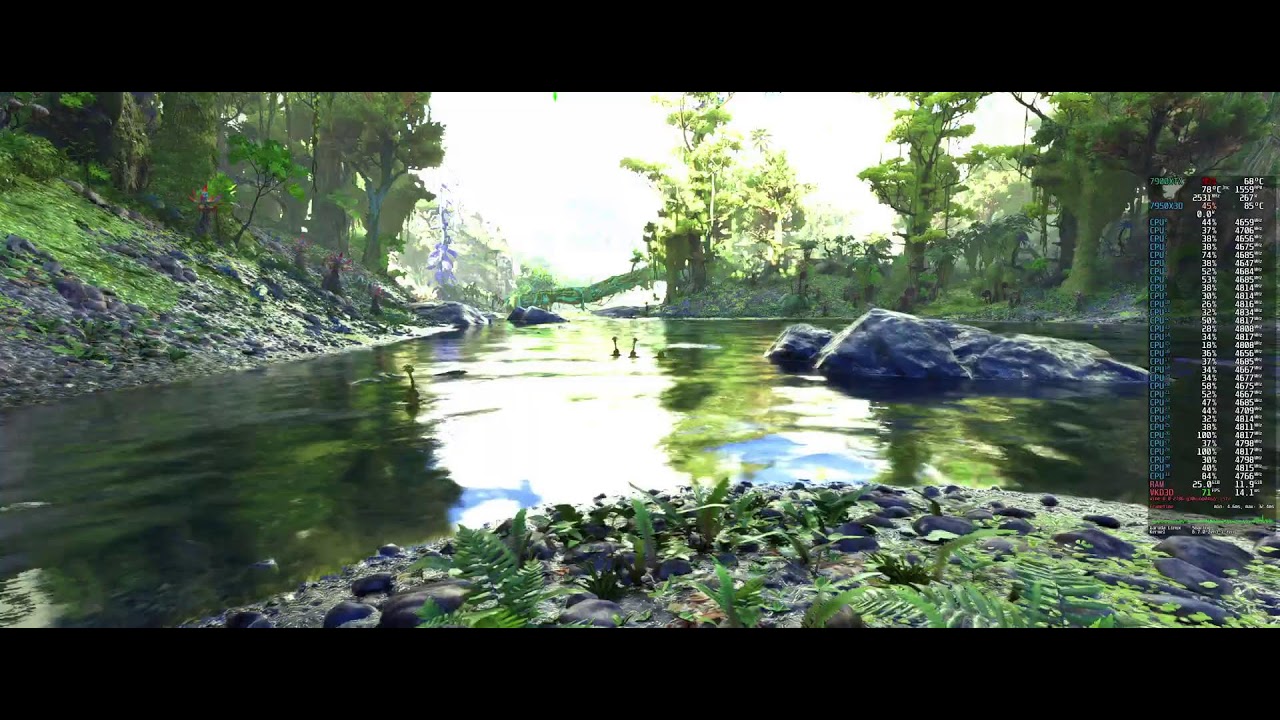 Avatar Frontiers of Pandora Linux Streaming Test - YouTube