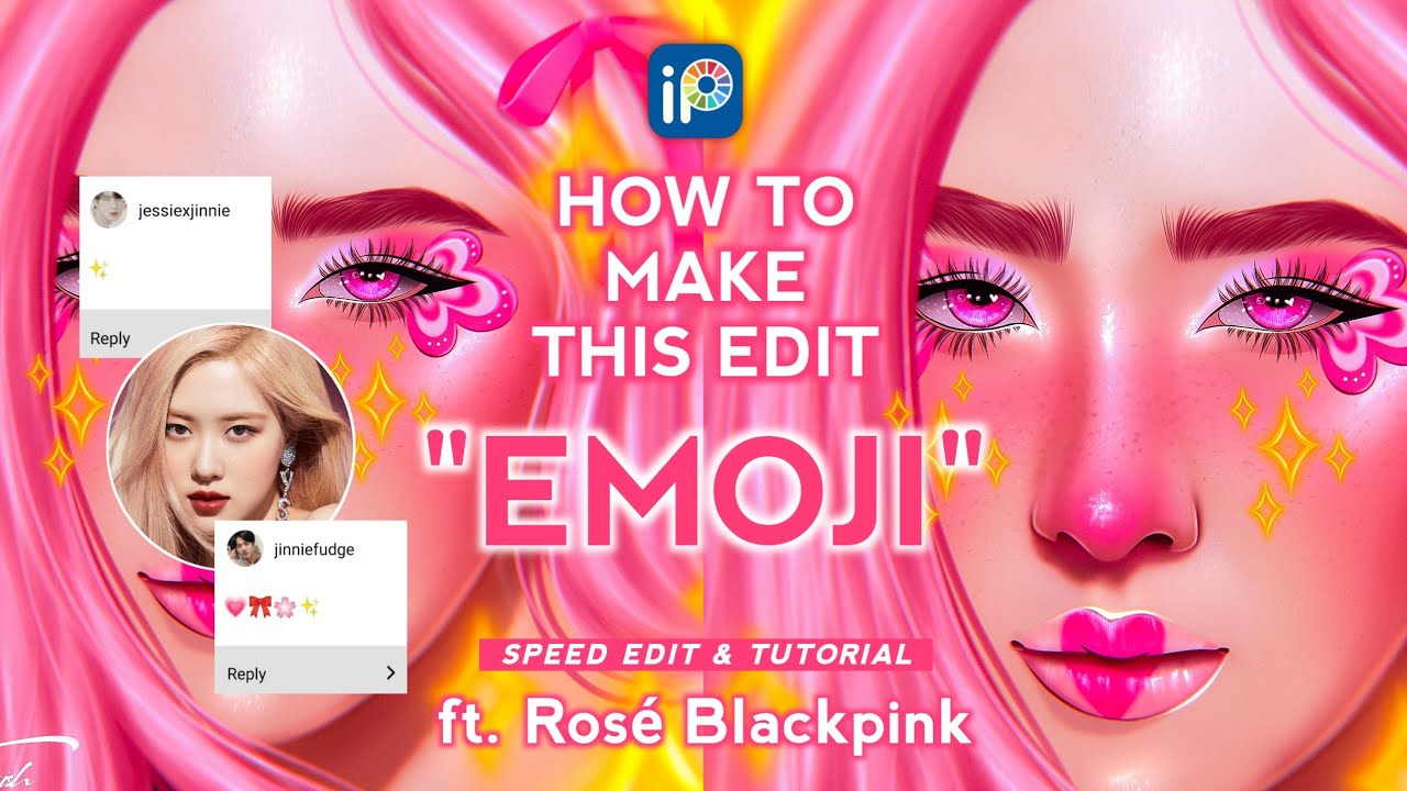 ibisPaint x | Tutorial #7 : Emoji ft. Rosé - YouTube
