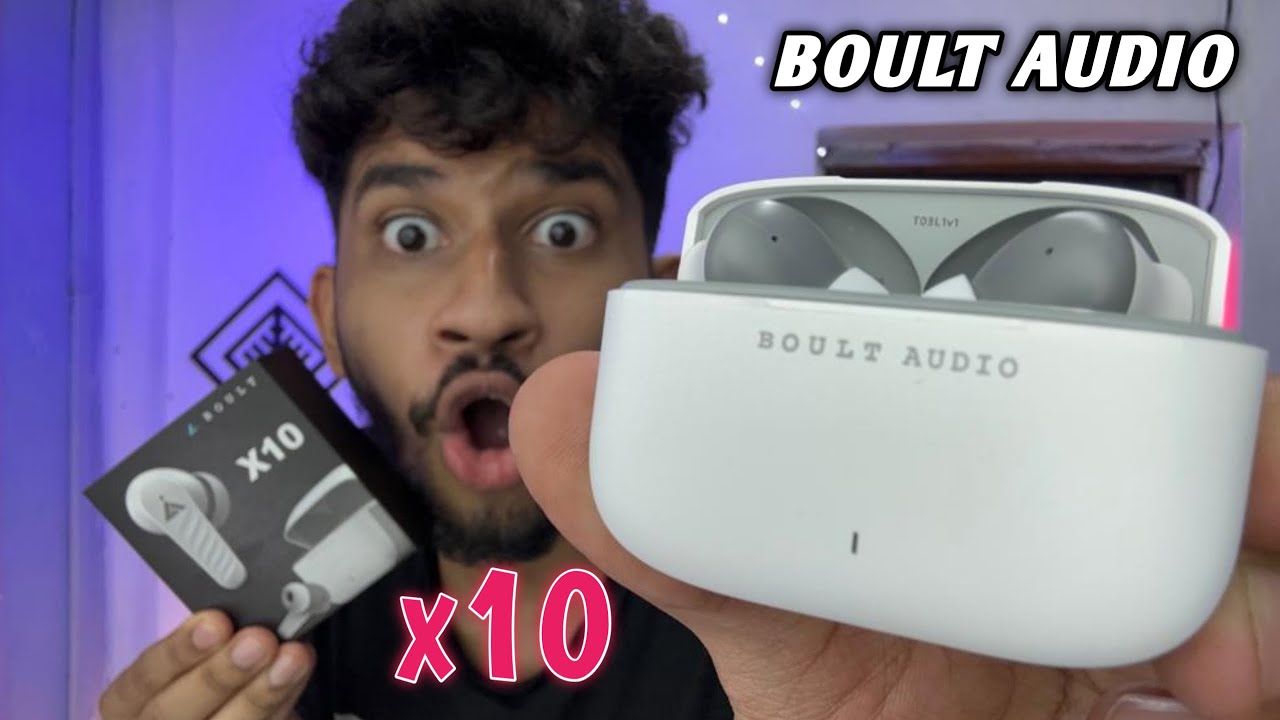 Under ₹1299 Boult Audio x10 Tws Unboxing and Review 😬 - YouTube