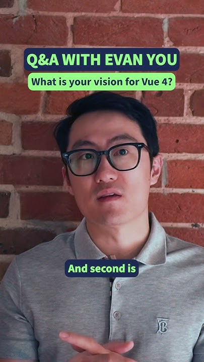Q&A Interview with Vue.js Mastermind Evan You 🌟 pt 3 - YouTube