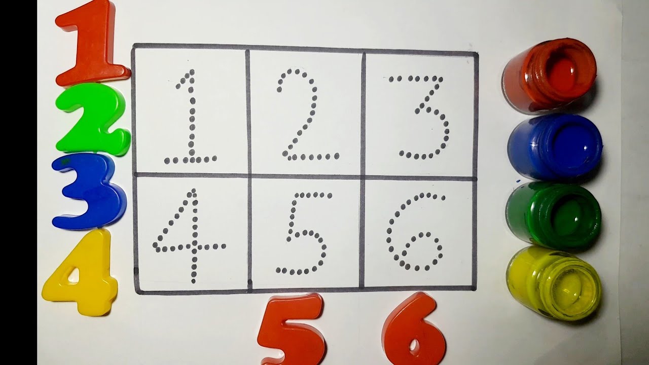 How to write number 12346,kids number, ginti, 1se100 counting numbers ...