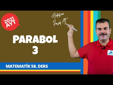 Parabol 3 | 2022 AYT Matematik Konu Anlatımları
