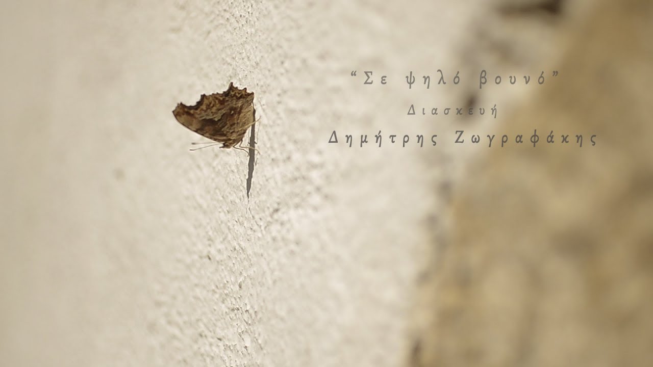 Σε ψηλό βουνό (Διασκευή) - Δημήτρης Ζωγραφάκης - YouTube