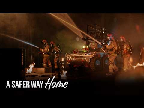 A Safer Way Home: Every one of us must return home safely | HMG's Unmanned Firefighting Robot